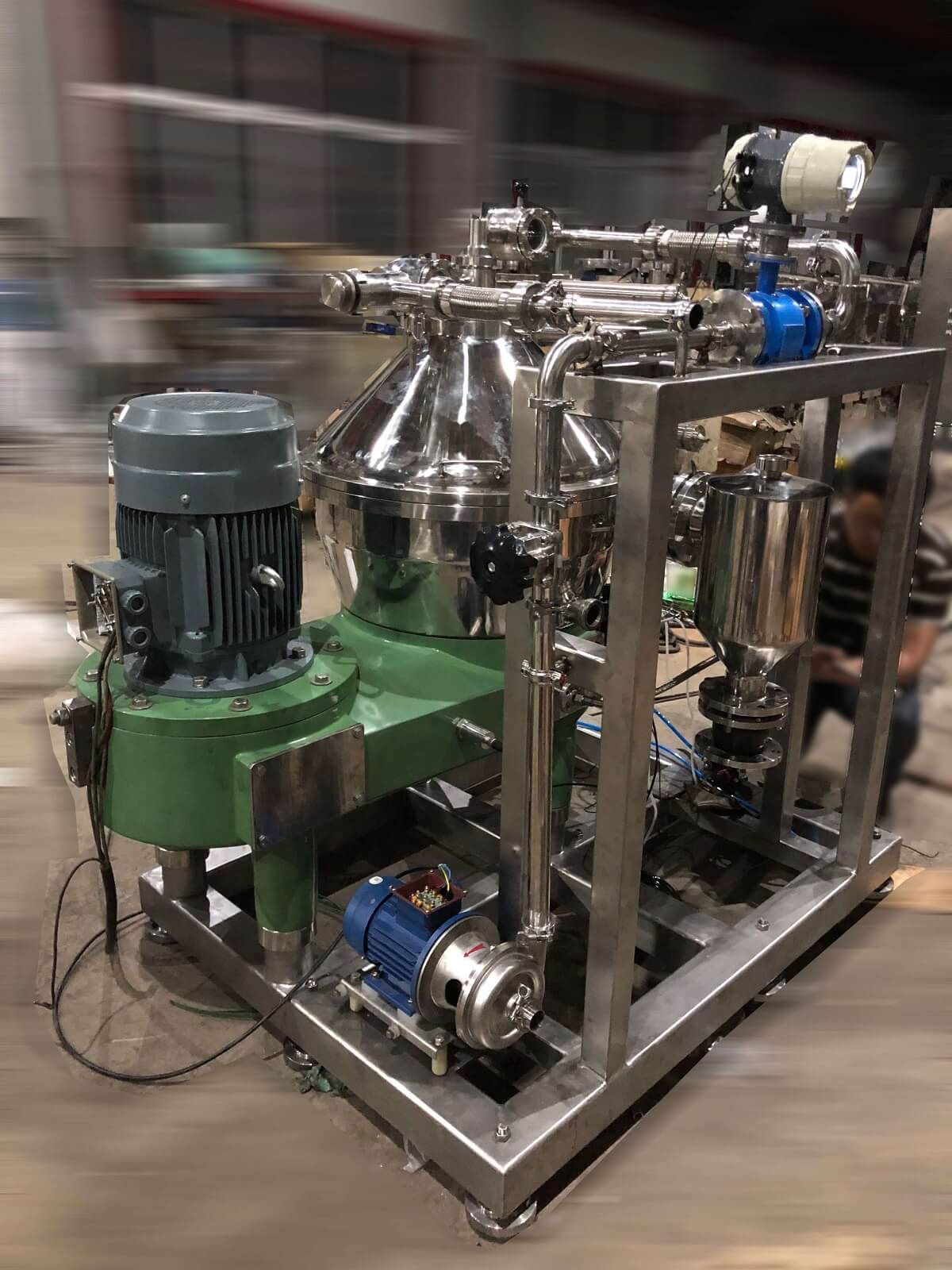 CIP SYSTEM intergrate with DISC STACK CENTRIFUGE – Crown-industry.net